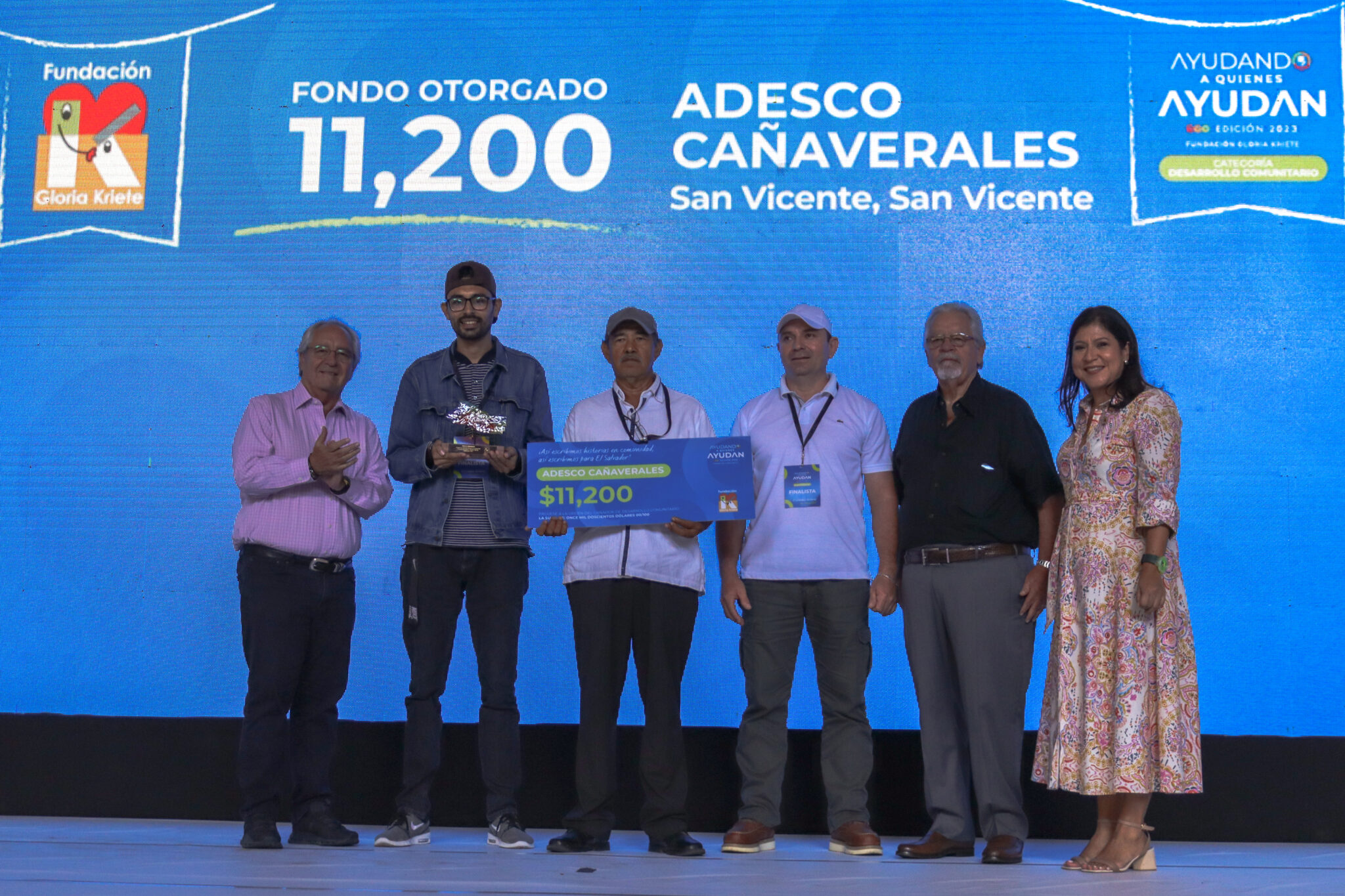 Ganadores desarrollo comunitario - FGK